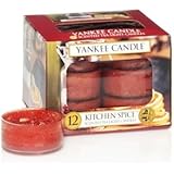 Amazon.com: Yankee Candle Kitchen Spice Medium Jar 14.5oz Candle: Home ...