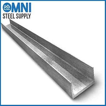 Steel Channel 1-1/2" x 1/2" x 1/8" x 72": Amazon.com: Industrial ...