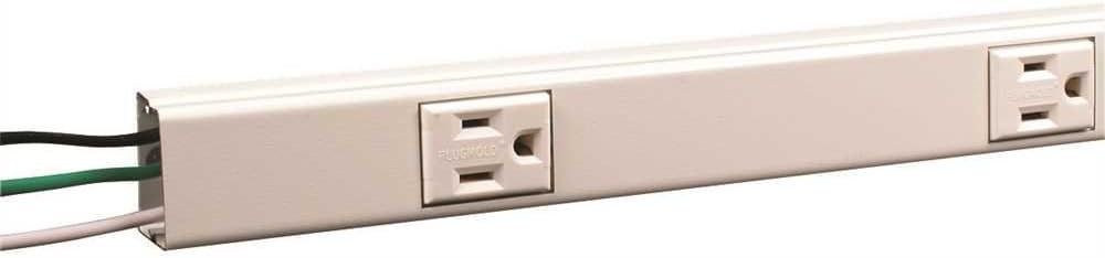 Amazon.com: WIREMOLD V20GB306 3' Plugmold 6 Single Outlet Strip: Home ...