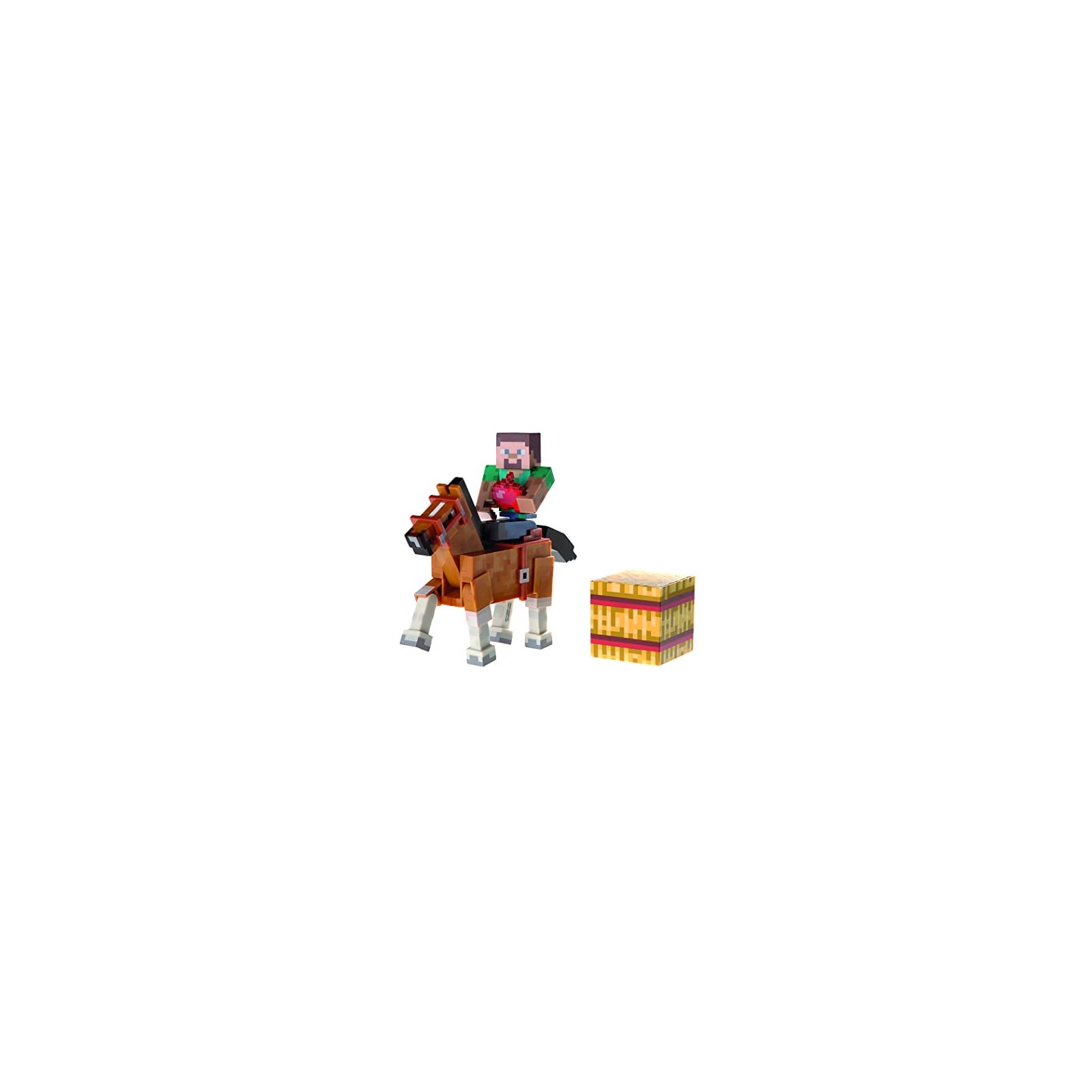 Minecraft Steve with Horse Action Figure (2-Pack) - Epic Kids Toys