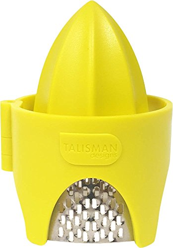 Talisman Designs Citrus Zester & Reamer | Orange Lemon & Lime Zester ...
