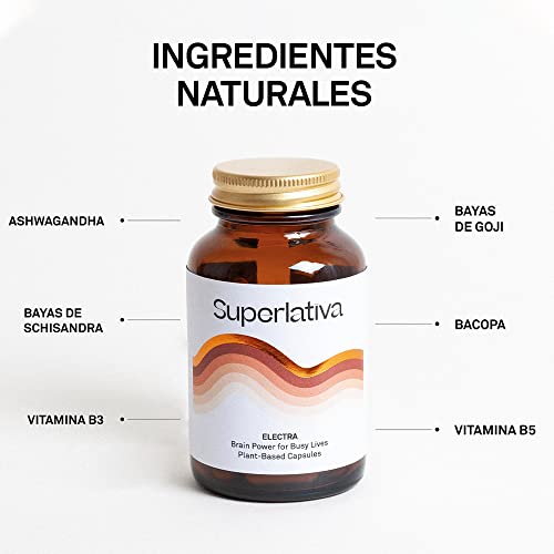 Electra | Suplemento Ashwagandha Sensoril® | Apoyo para el estrés, la ...
