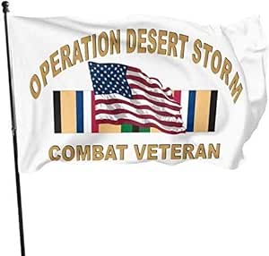 Amazon.com : Operation Desert Storm Combat Veteran Flag Welcome Party ...