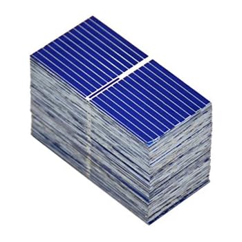 Amazon.com : Aoshike 100pcs 0.5 V Micro mini Solar cell for solar panel ...