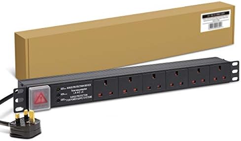 Lms Data 6 Way Horizontal 13a Switched Power Distribution Unit (PDU ...