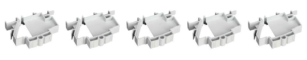 1 Module 1 Way Hager JK01B Blank Inserts for Hager Consumer Unit ...