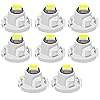 Tongze 8Pcs White T3 Led Bulbs: 3020 Chip Neo Wedge Led Dash Instrument ...