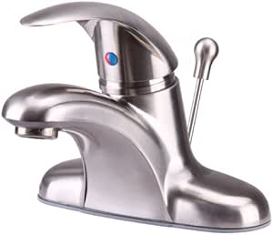 Ultra Faucets UF34223 Vantage Collection Single-Handle Bathroom Sink ...