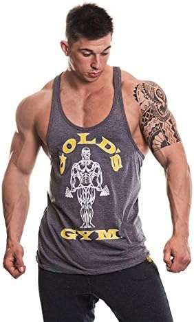 Gold's Gym Men's Muscle Joe Premium Stringer Vest Premium Stringer Vest (Pack of 1) price in ...