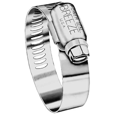BREEZE CLAMP 63020 Breeze Marine Grade Hose Clamp, Stainless Steel, 13/ ...