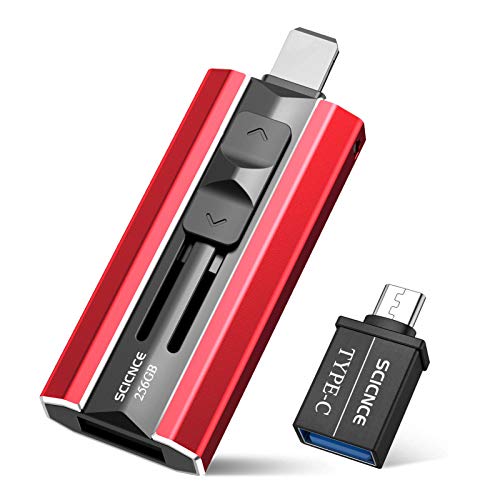 SCICNCE USB 3.0 Flash Drives 256GB, Memory Drive 256GB Photo Stick ...