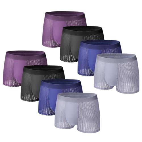 Boxhero [2025 Upgrade Men's Boxer Briefs, Built-in with 3D Pouch ...