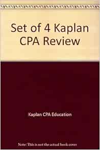 Set of 4 Kaplan CPA Review: Kaplan CPA Education: 9781419591471: Amazon ...