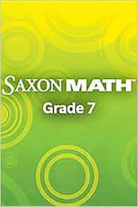 Saxon Math: Course 2: SAXON PUBLISHERS: 9781591418412: Amazon.com: Books