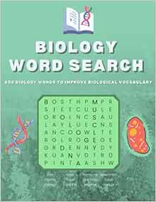 Biology Word Search: 850 Biology Words to improve Biological Vocabulary ...