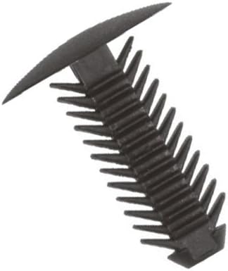 Fir Tree Trim Panel Clips- 8mm Hole- 18mm Head, Black (25): Amazon.co ...