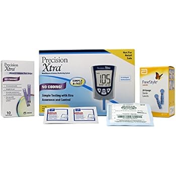 Amazon.com: Precision Xtra Blood Ketone Test Strips - 10 ea - In Box ...