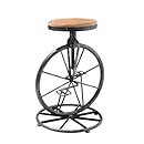 Amazon.com: Best Selling Michael Bicycle Wheel Adjustable Bar Stool ...
