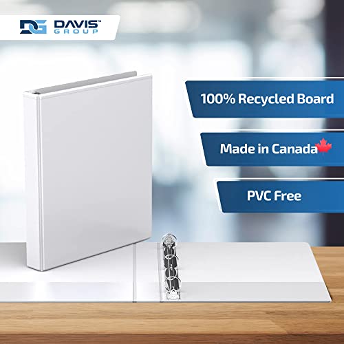 Easyview Premium, 1-Inch Mini Binder, 8.5"x5.5", 3-Ring Binders for ...