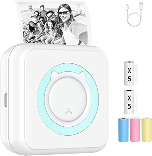 سعر Mini Pocket Printer, Wireless Bluetooth Thermal Printers with 13 ...