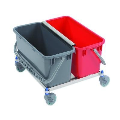 2769-KIT - Double Bucket System, Two Buckets, Cart with Standard ...