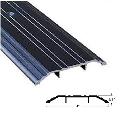 CBW Black Aluminum Threshold 4" Wide 1/2" High - 48 Inch ...