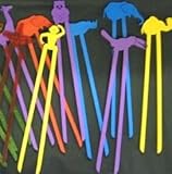 Amazon.com: Hog Wild Zoo Sticks Party Set(Pack of 8): Toys & Games