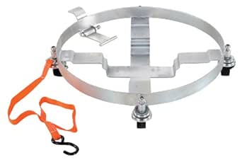 Vestil TILT-DOL-55-C 55 Gallon Tilting Drum Dolly with Caster, 1200 lbs ...