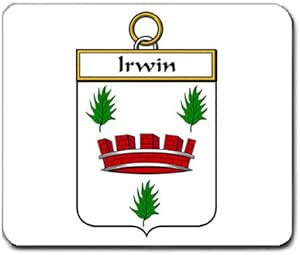 Amazon.com: Irwin Family Crest Coat of Arms Mouse Pad : Office Products