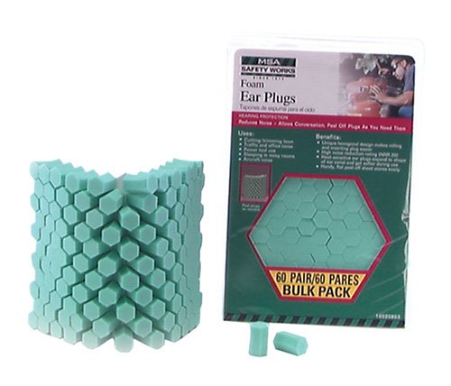 MSA Safety Works 10020803 Foam Ear Plugs 60-Pack | Amazon price tracker ...