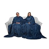 Siamese Slanket - Blanket with Sleeves for Two! - The Green Head