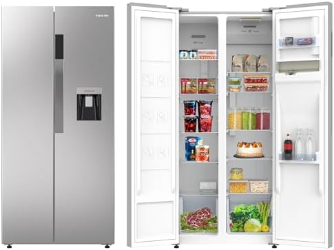 Nikai 750L Gross/410L Net, Side By Side Double Door Refrigerator With ...