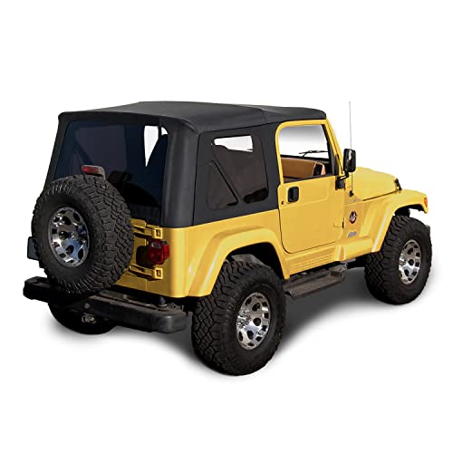 Sierra Offroad Soft Top for 1997 to 2006 Jeep Wrangler TJ - Black ...