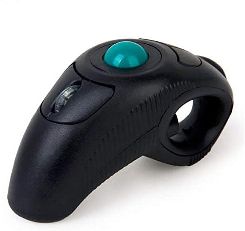 Wireless 2.4G Air Mouse Handheld Trackball Mouse Thumb-Controlled ...