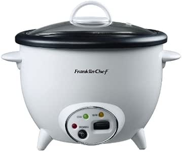Amazon.com: Franklin Chef - 12-Cup Rice Cooker - Arctic White: Kitchen ...