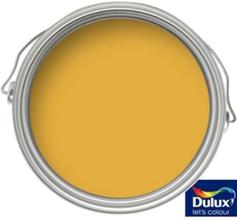 Dulux Kitchen Honey Mustard - Matt Emulsion Paint - 2.5L: Amazon.co.uk ...