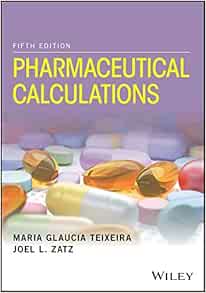 Pharmaceutical Calculations: 9781118978511: Medicine & Health Science ...