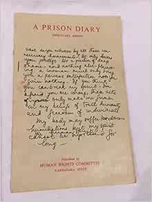 A prison diary: Amazon.com: Books