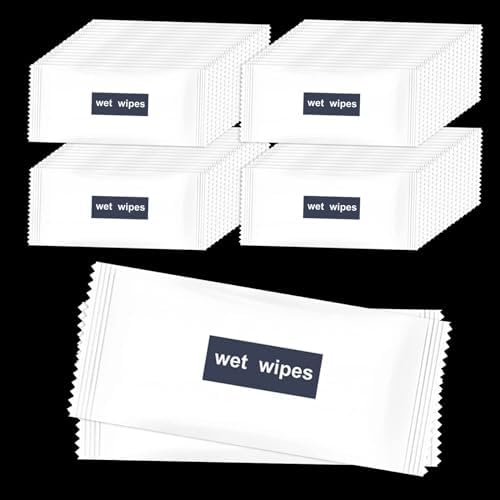 NALACAL 200 Pack Wet Napkins Individually Wrapped, Hand Wipes ...