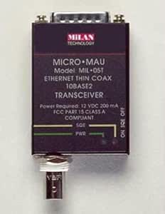 Digi Ethernet LAN Micro-Mau 10 m verici ince koaksiyel-BNC : Amazon.com ...