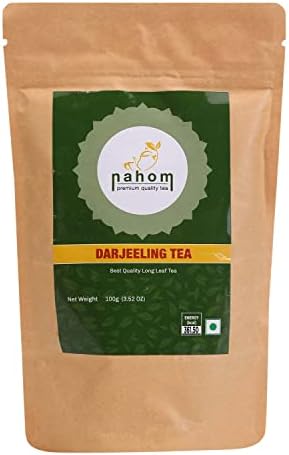 NAHOM Darjeeling Loose Leaf Black Tea, Himalayan Black Tea - Flowery ...
