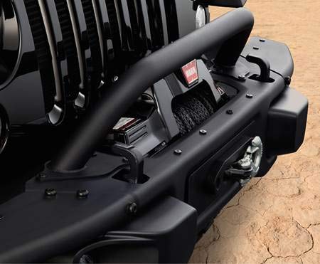 2007-2016 Jeep Wrangler Mopar Center Mounted Fairlead Plate