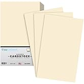 Amazon.com : White Menu Legal Size 8.5 x 14 Inches 67 Vellum Bristol ...