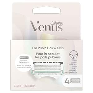 Amazon.com: Gillette Venus Intimate Grooming Womens Razor Blade Refills ...