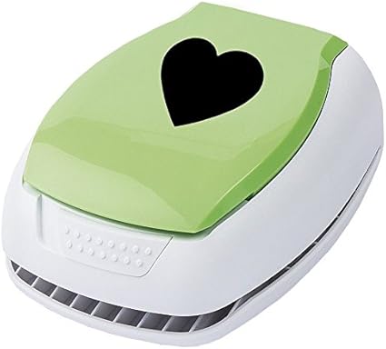 XL Jumbo punch, heart shaped, heart size:8.5 cm x 8.7 cm, themed hole ...