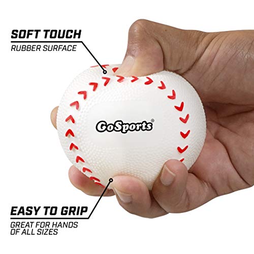 Buy GoSports Rubber Baseball 12 Pack for Kids - Soft & Safe Inflatable ...