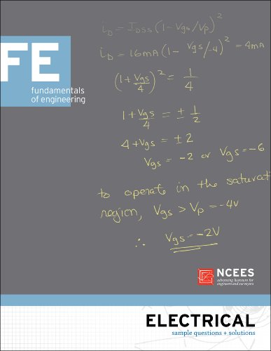 Electrical FE Sample Questions and Solutions: NCEES: 9781932613445: Amazon.com: Books