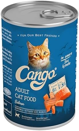 سعر Cango Adult Cat Food Can - Salmon Recipe, 415g - Complete Nutrition ...