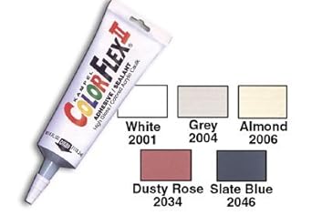 Kampel Colorflex Ii Almond 4 Oz: Adhesive Caulk: Amazon.com: Industrial ...