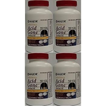 Amazon.com: Acid Gone Antacid Chewable Generic for Gaviscon Extra ...